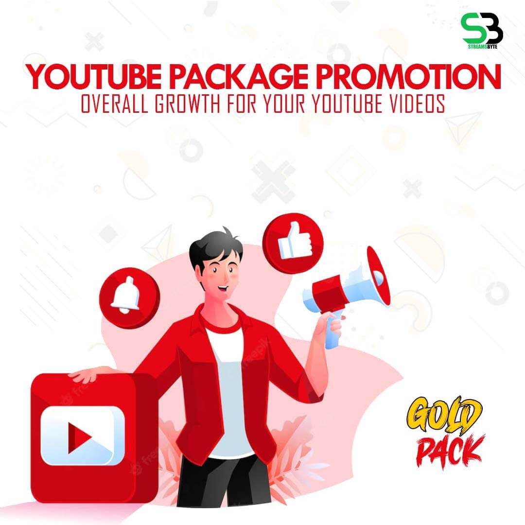 Gold Pack | Youtube Package Promotion