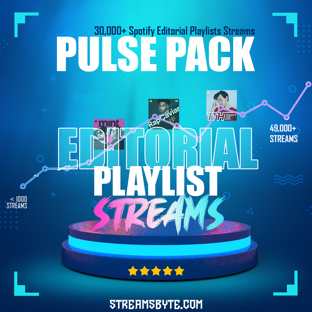 PULSE PACK | Buy Spotify Editorial Playlist Streams